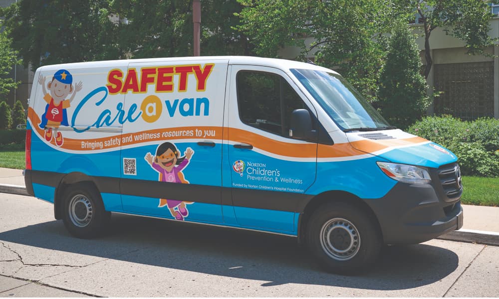 Safety Care-a-Van | Norton Children's Louisville, Ky.