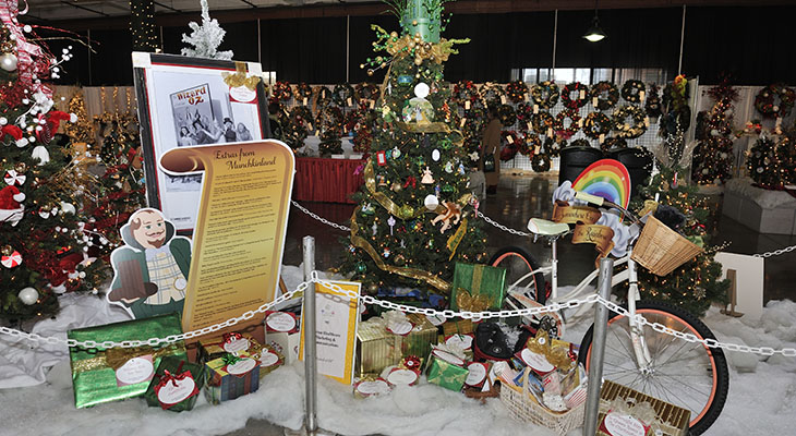 Employee volunteers make annual Festival of Trees & Lights tree a show ...